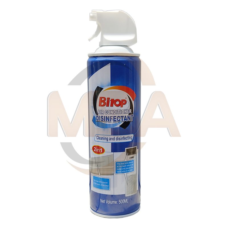 اسپری مخصوص شستشوی پنل کولرگازی و اسپلیت Bitop - وبسایت مس باران