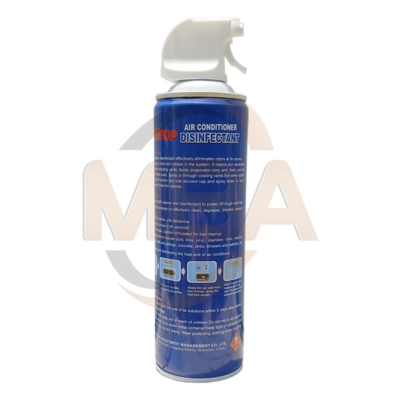 اسپری مخصوص شستشوی پنل کولرگازی و اسپلیت Bitop - وبسایت مس باران